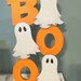 Boo-standing Halloween Decor, Boo Ghost Decor for Halloween - Etsy