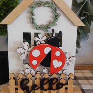 Interchangeable Ladybug Insert for the Interchangeable House, Summer ...