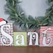 Santa Word Blocks Christmas Decor, Santa Decor, Christmas Decor, Hohoho ...