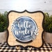 Hello Winter Interchangeable Signs, Winter Signs, Interchangeable Sign ...