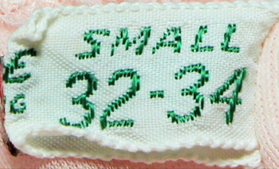 Vintage 1950's -Lorraine- Pink Nylon Bed Jacket Lace … - Gem