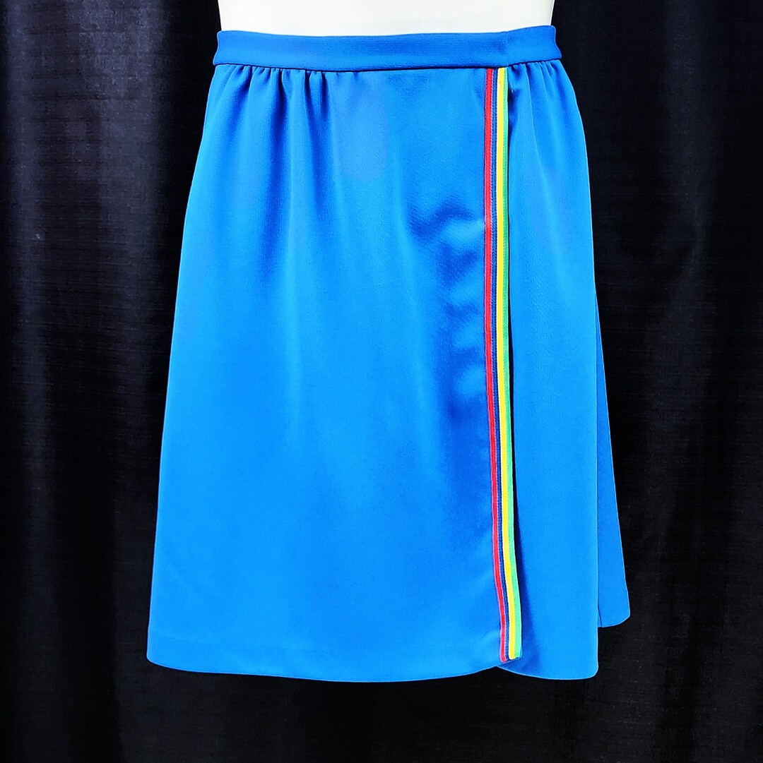 Vintage JC Penny 60s Micro Mini Wrap Skirt ~S/M~ High-waist W28" - Etsy