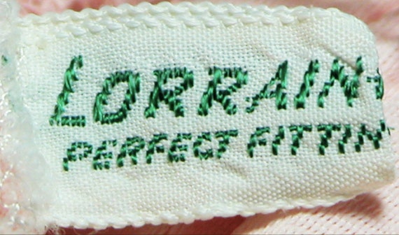 Vintage 1950's -Lorraine- Pink Nylon Bed Jacket Lace … - Gem