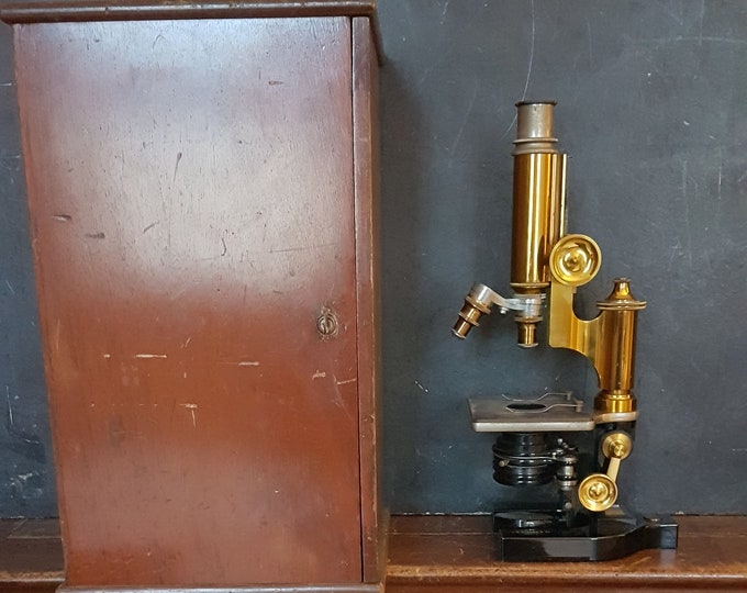 Old Bausch and Lomb Microscope - Etsy