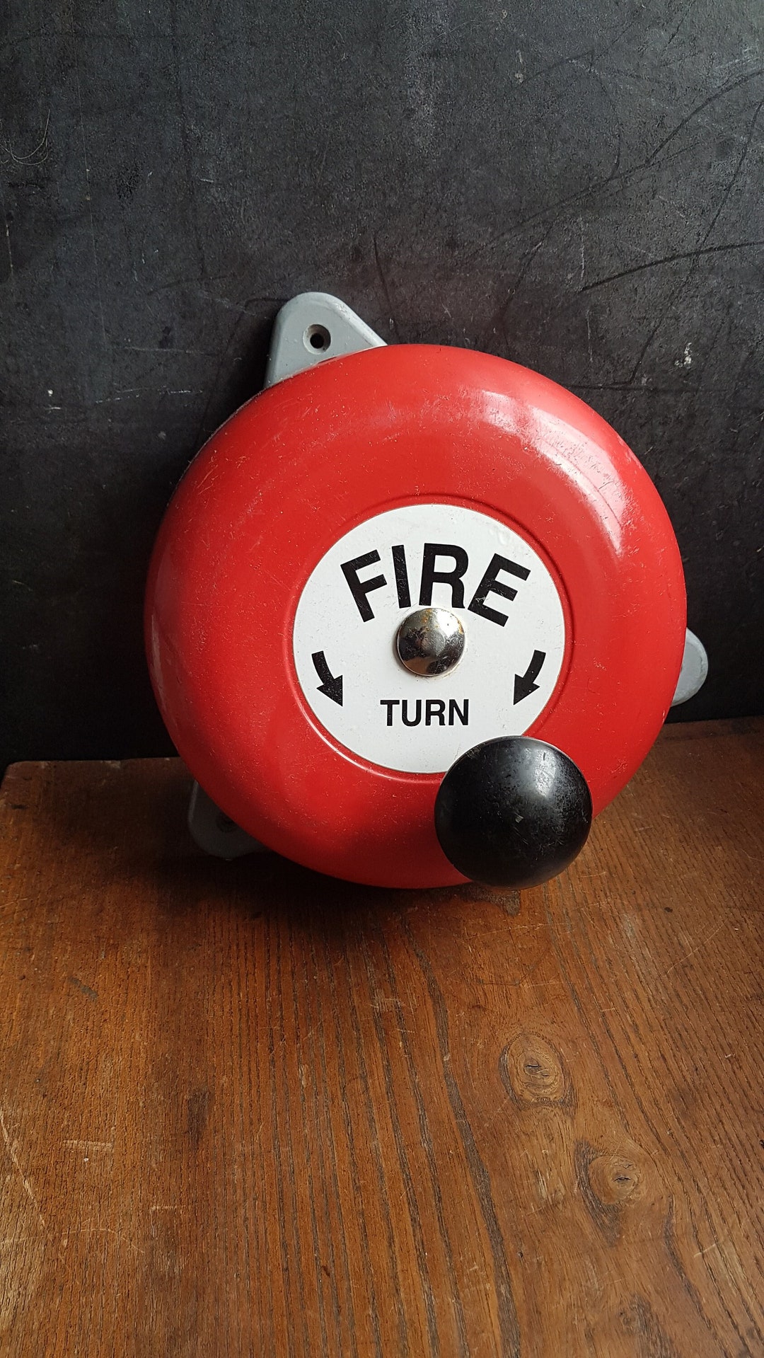 Vintage 1980s Fire Station Bell Hand Turned and in Great Condition,cafe ...