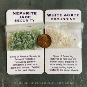 Crystal Chip Stone Packets: Mini Gemstone Assortment for Spells ...