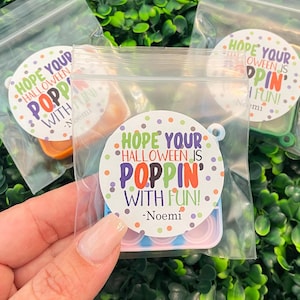 Halloween Student Gift, Halloween Party Gift From Teacher, Pop ...