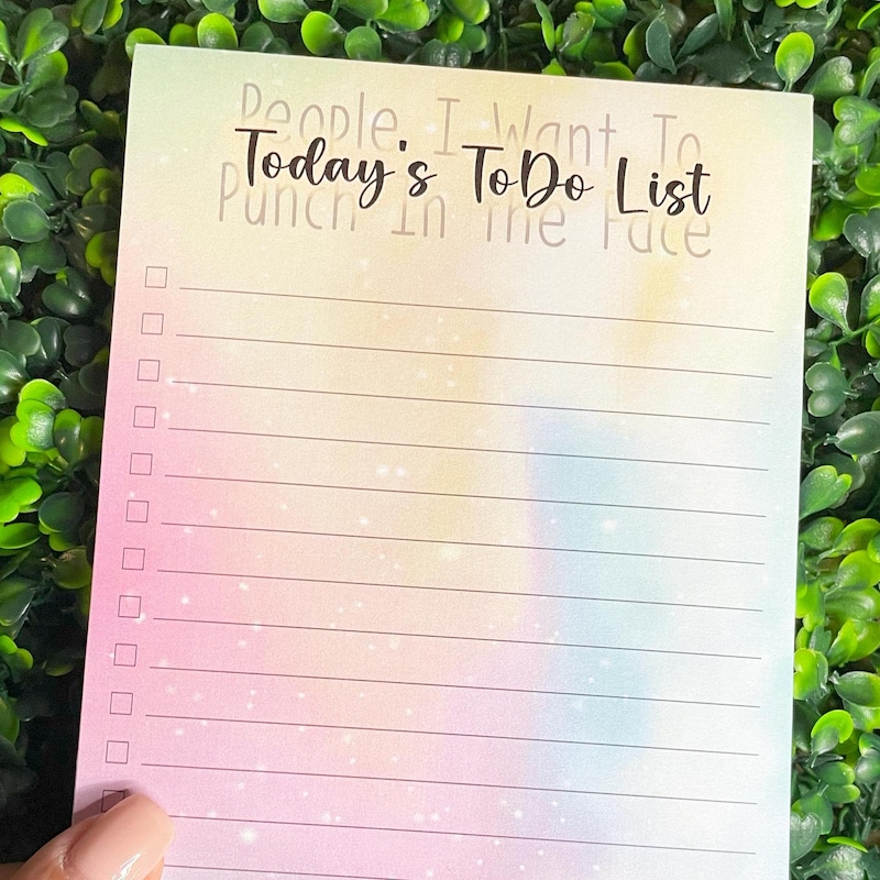Funny to Do List - Etsy