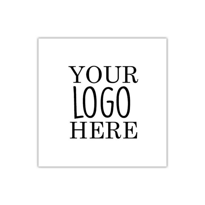 Custom LOGO Labels Square Labels With Your Business Logo - Etsy