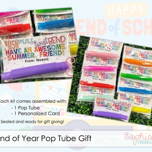 End of Year Gift, Last Day of School Summer Break Fidget Sensory Gift ...