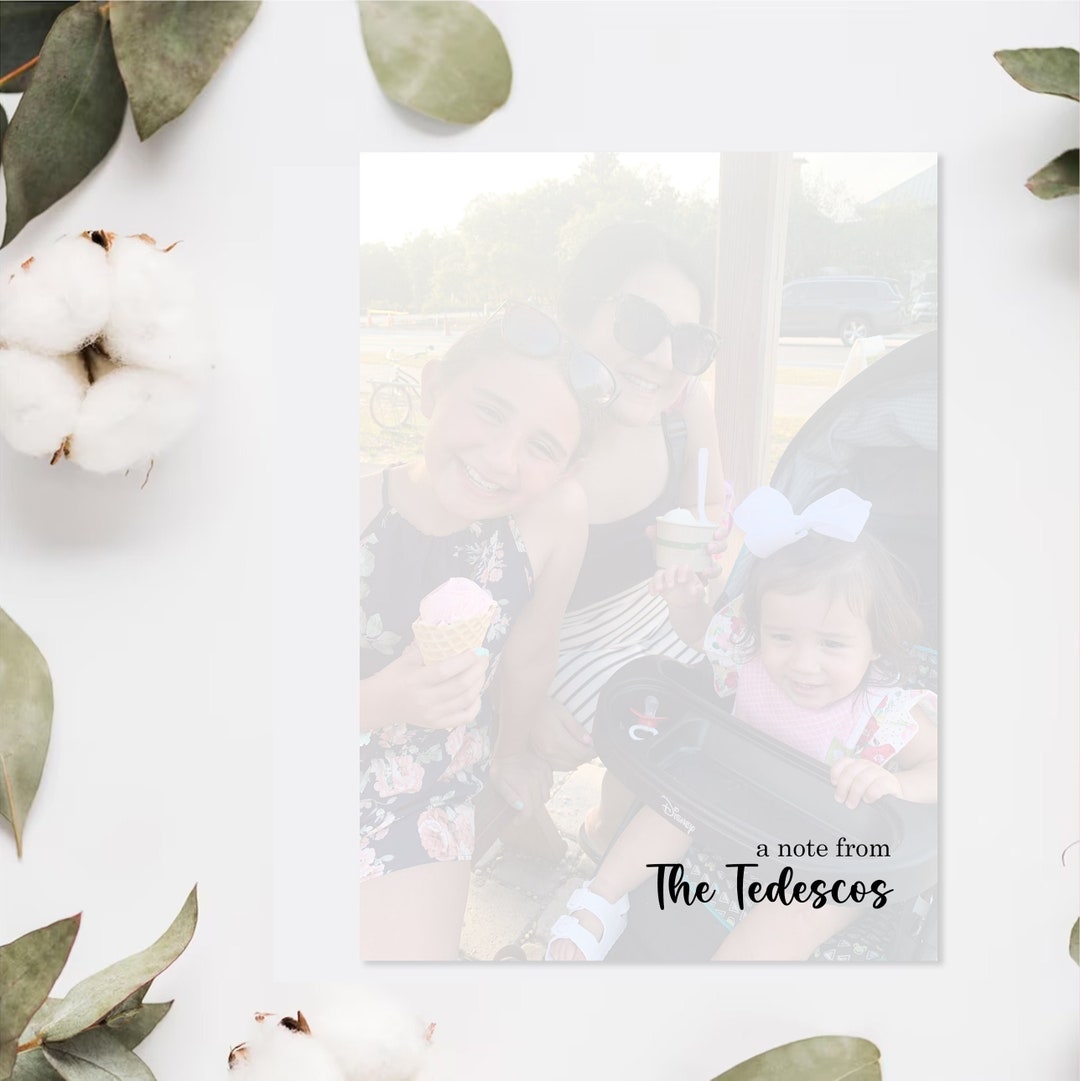 Personalized Photo Notepad, Custom Photo Notepad, Writing Pad ...