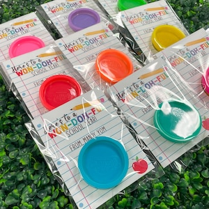 Personalized Play Dough Clay Doh Gift: Back to School Class Gift - Etsy