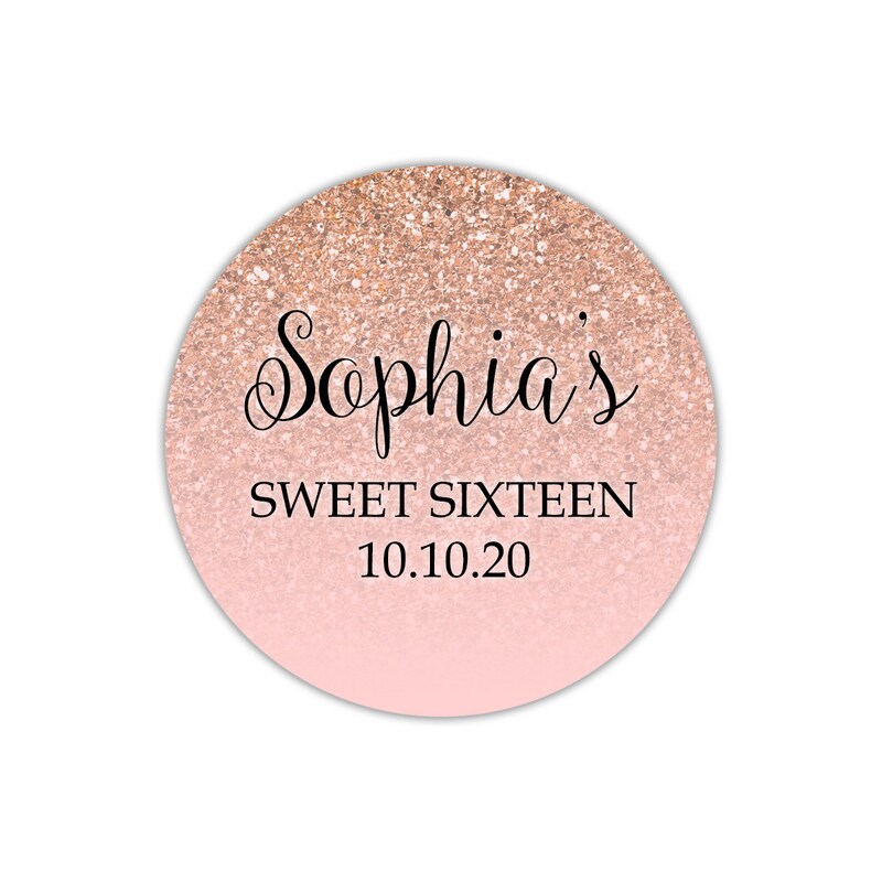 Sweet 16 Stickers - Etsy