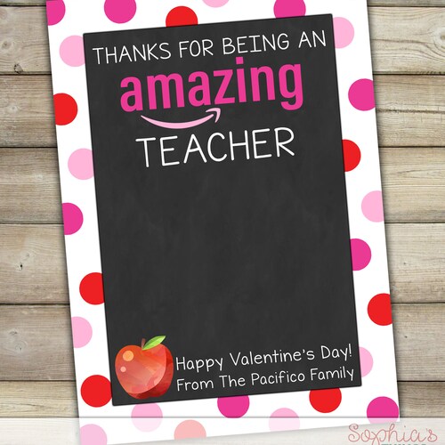 Valentine's Day Coffee Printable Gift Card Holder Teacher - Etsy
