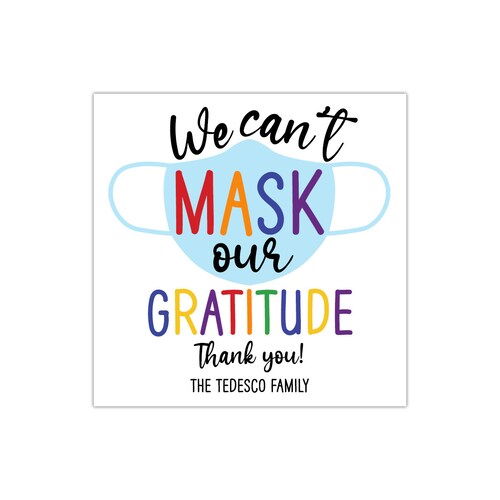 Printable Can't Mask My Appreciation for You Tag Teacher | Etsy