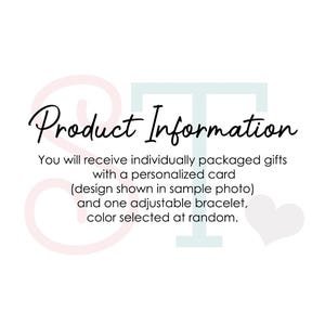 Valentine's Day Friendship Bracelets, Bracelet Valentine's Day Cards ...