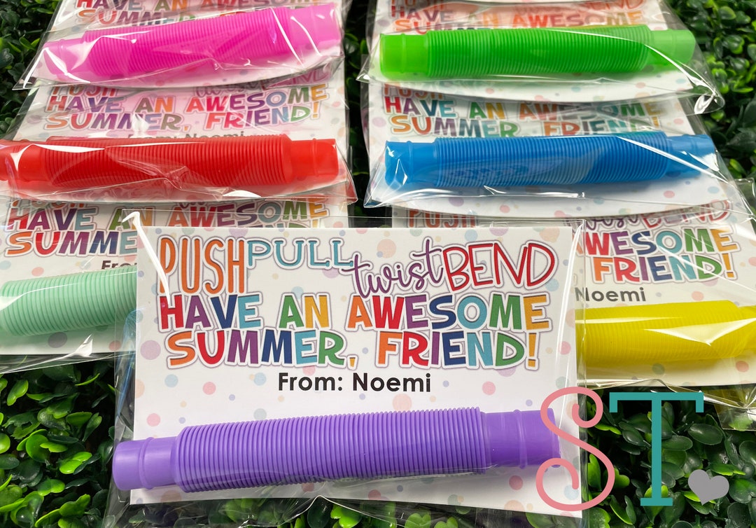 End of Year Gift, Last Day of School Summer Break Fidget Sensory Gift ...