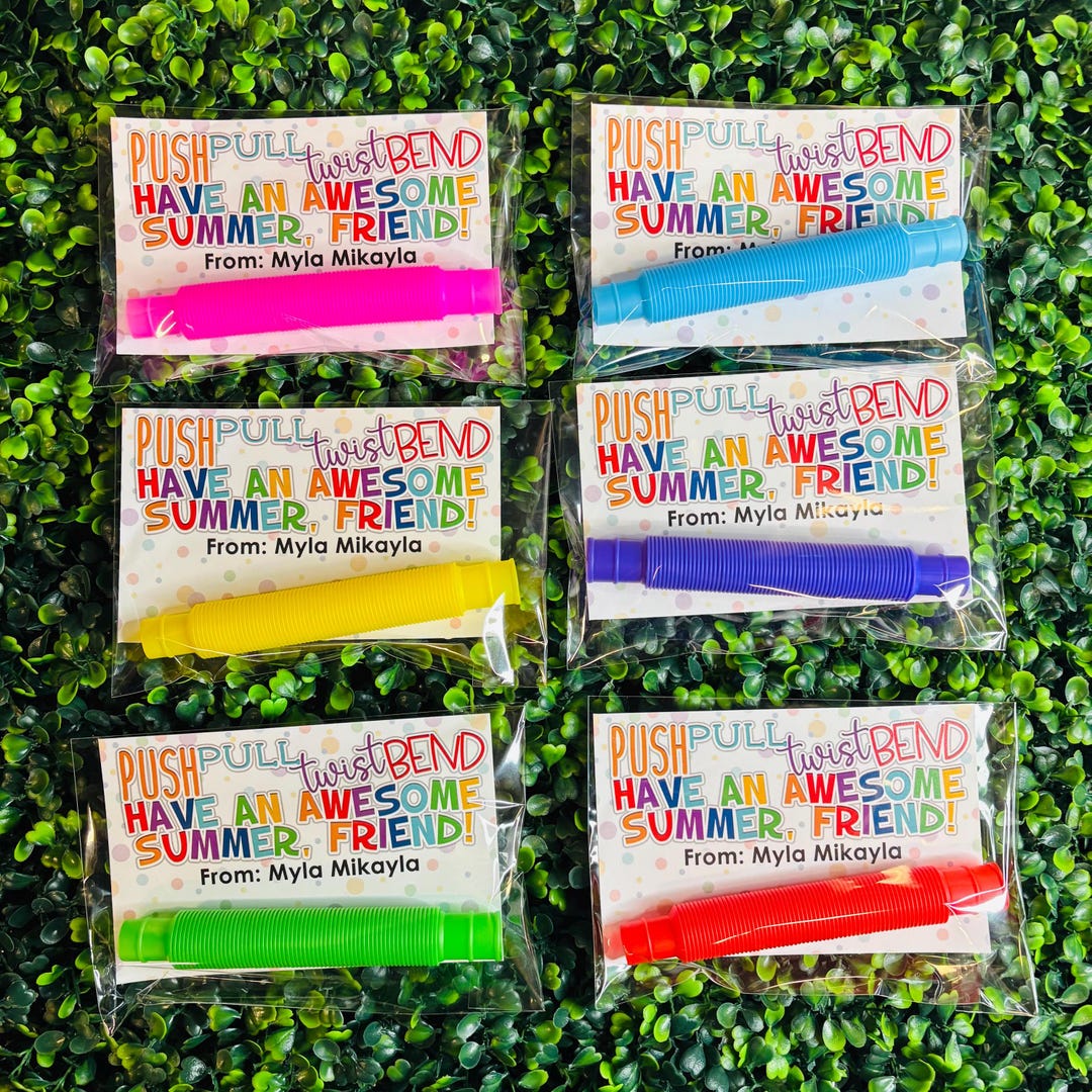 End of Year Gift, Last Day of School Summer Break Fidget Sensory Gift ...