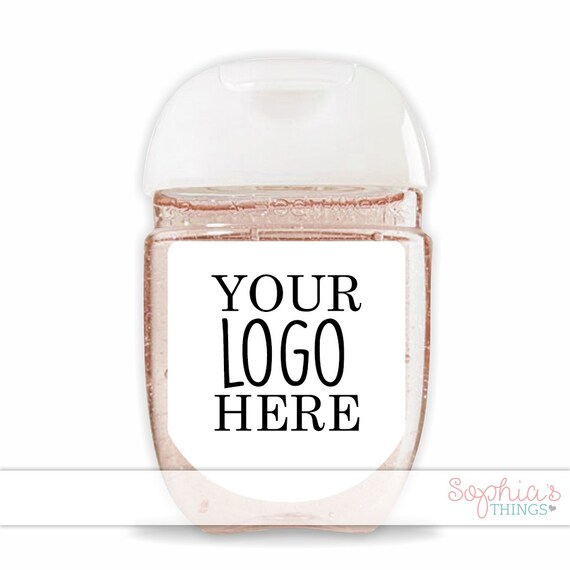 Custom Hand Sanitizer LOGO Labels Labels With Your Business | Etsy