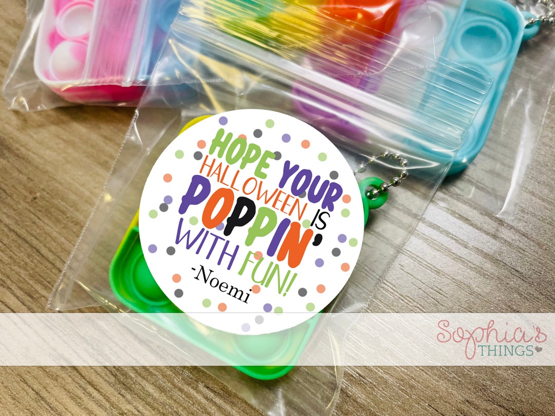 Halloween Student Gift Halloween Party Gift From Teacher Pop - Etsy