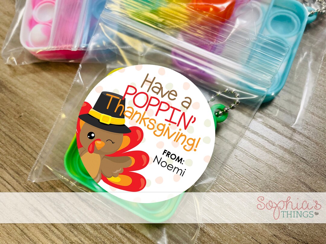 Thanksgiving Pop Toys, Thanksgiving Student Gift, Party Gift From ...