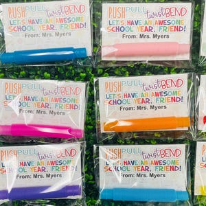 Back to School Pop Tube Fidget Toy: Student Gift - Etsy