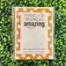 PRINTED Amazon Gift Card Holder, Thanks for Being so Amazing, Teacher ...