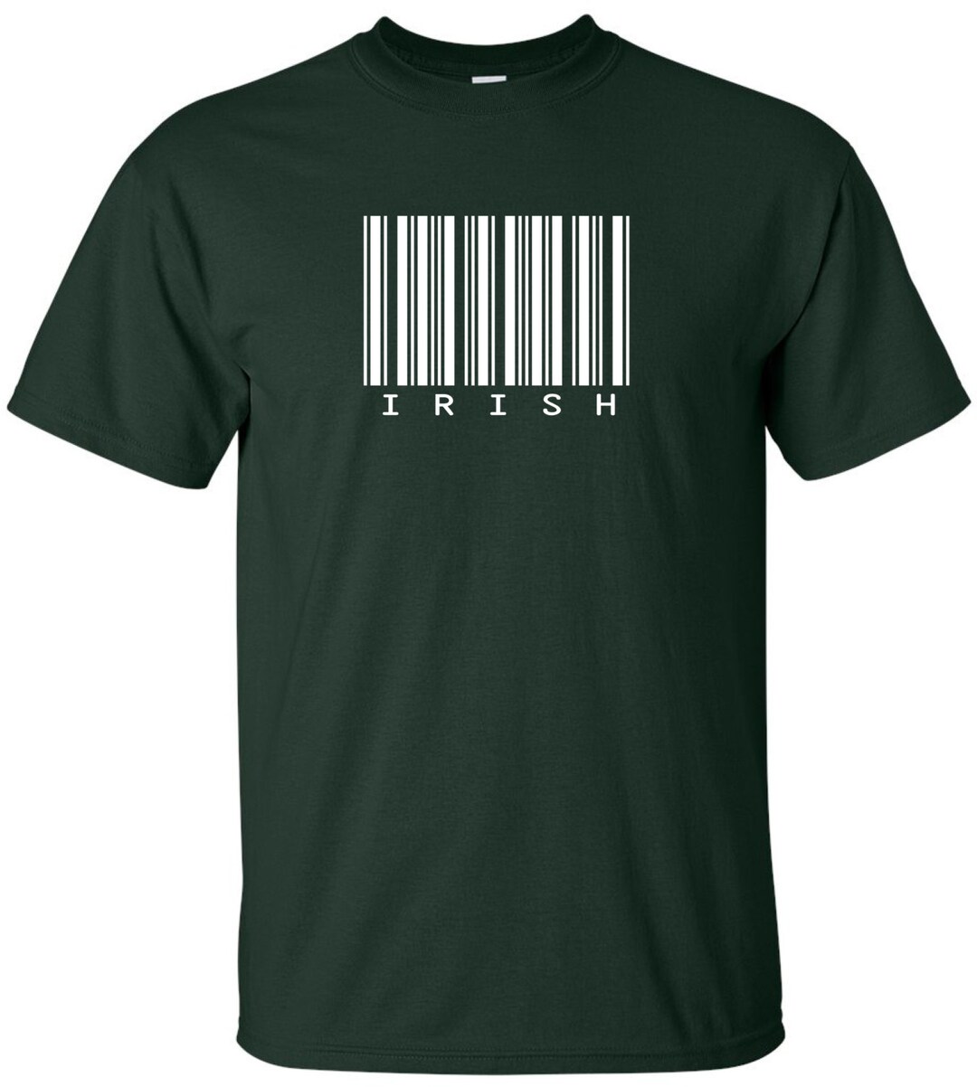 Irish Barcode Short-sleeve T-shirt - Etsy