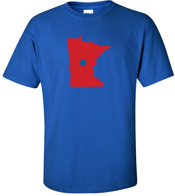 Minnesota Blue Dot Red State funny political T-shirt | Etsy