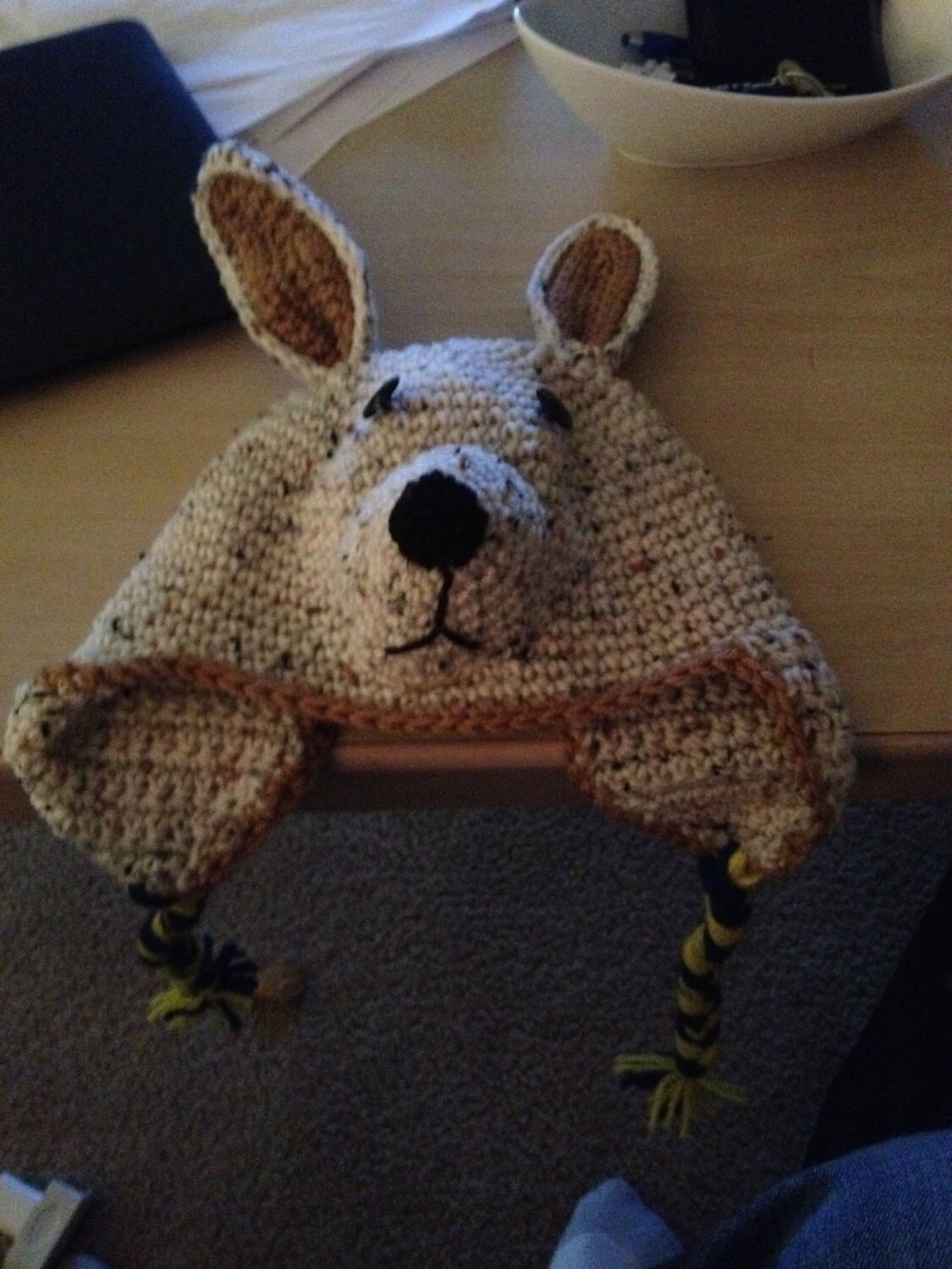 Crocheted Kangaroo Hat - Etsy