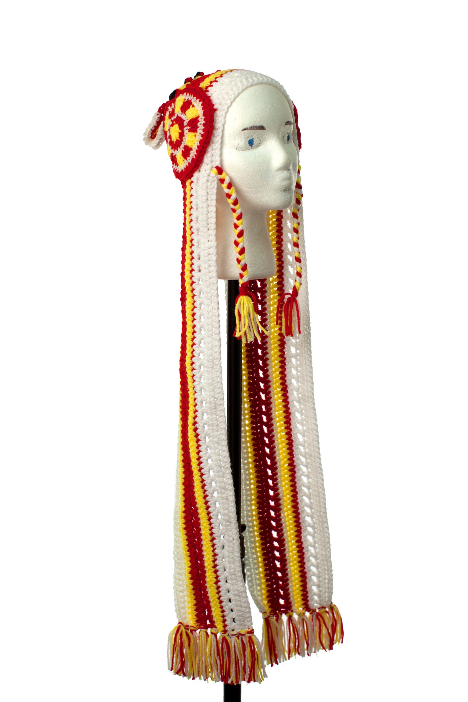 Kansas City Chiefs Crocheted Headdress! - Etsy