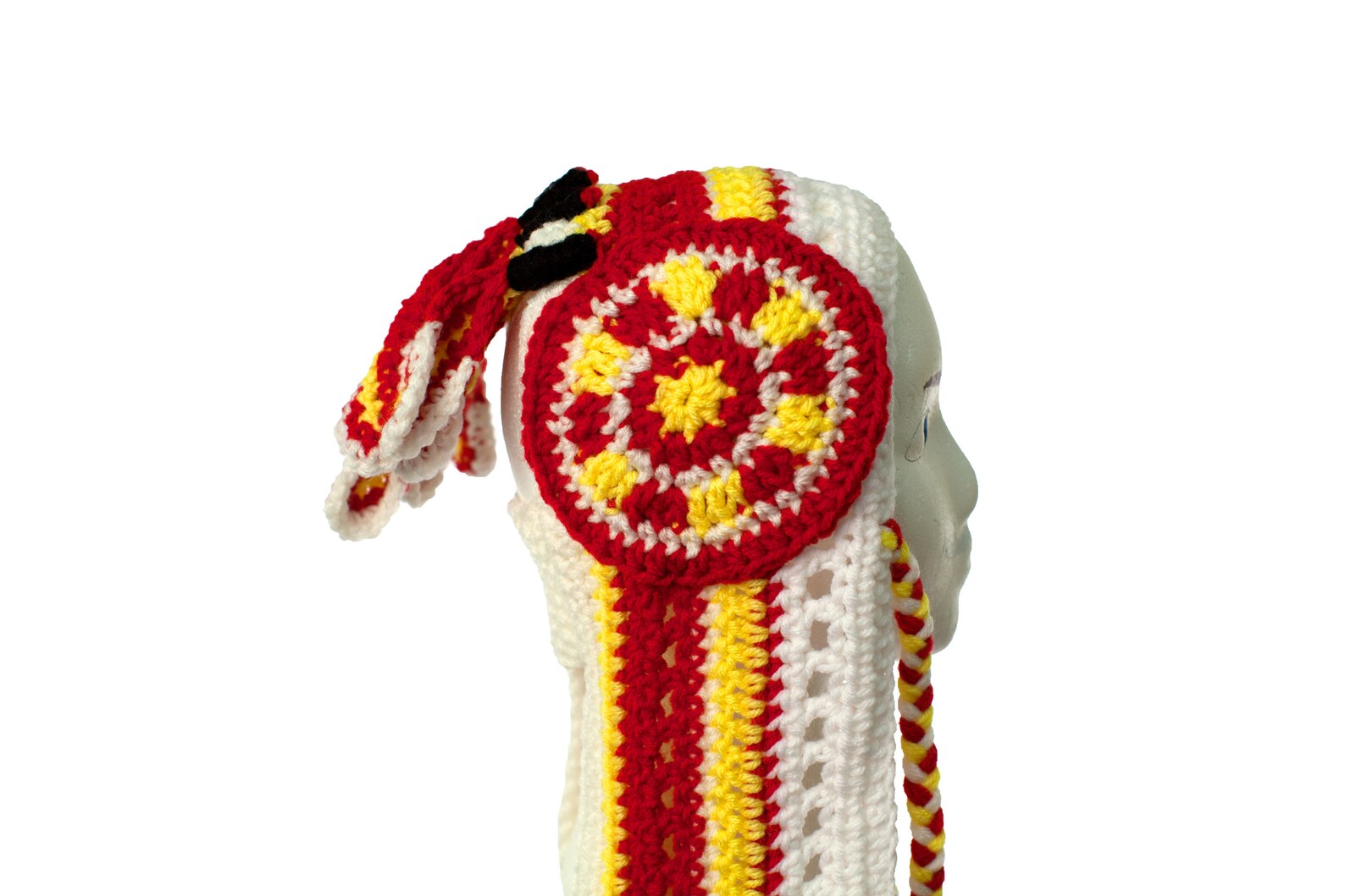 Kansas City Chiefs Crocheted Headdress - Etsy