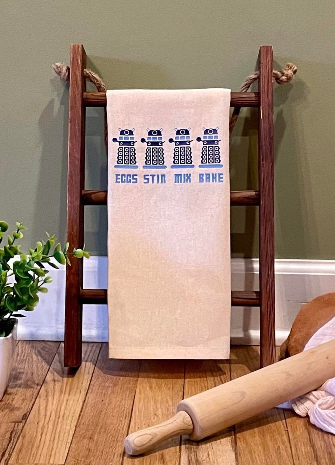 Dalek Dr Who Kitchen Towel, Funny Sci-fi Baking Gift - Etsy