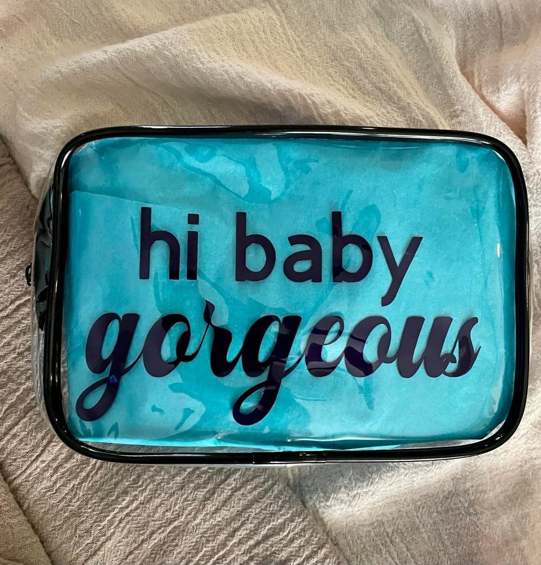 Hi Baby Gorgeous Makeup Bag, Gifts for Bravoholic, Cosmetic Bag ...