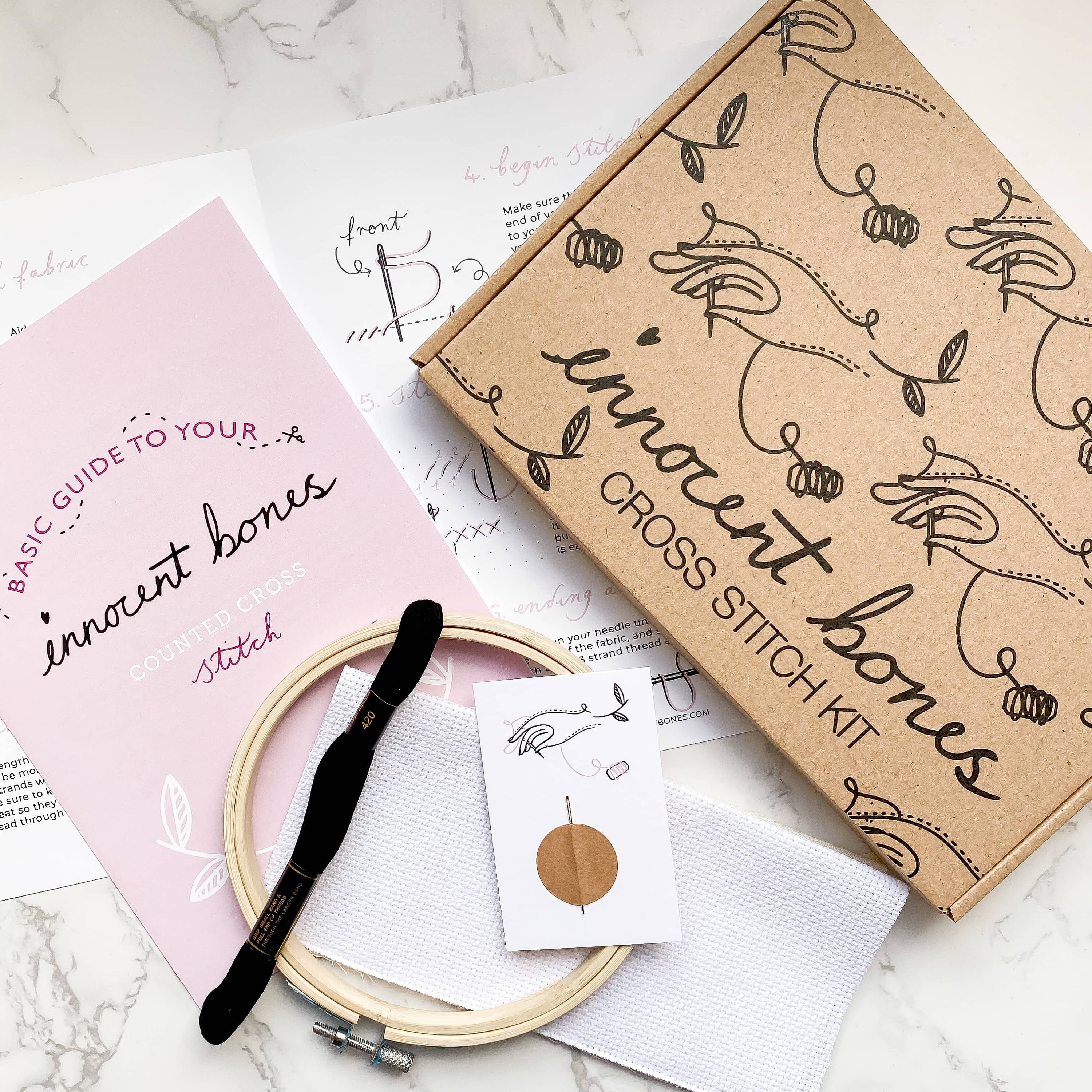 The Star Tarot Card Modern Cross Stitch Kit Moon Stars - Etsy UK