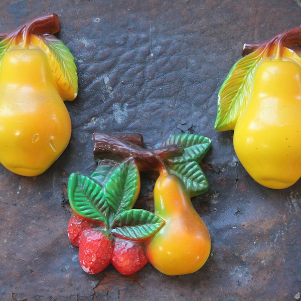 Chalkware Fruit - Etsy