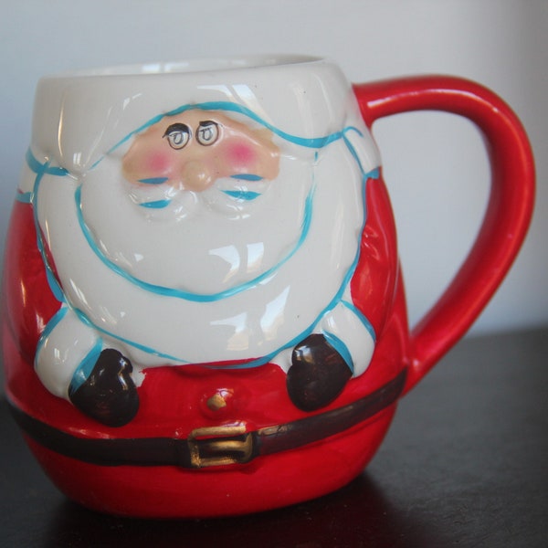 Vintage Santa Mugs - Etsy