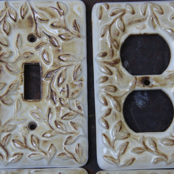 Ceramic Light Switch Cover - Etsy