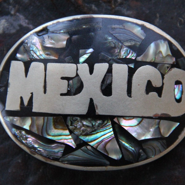 Abalone Shell Belt Buckle - Etsy