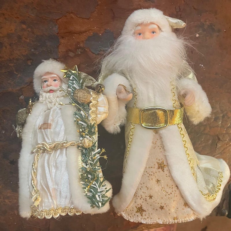 Santa Tree Topper - Etsy