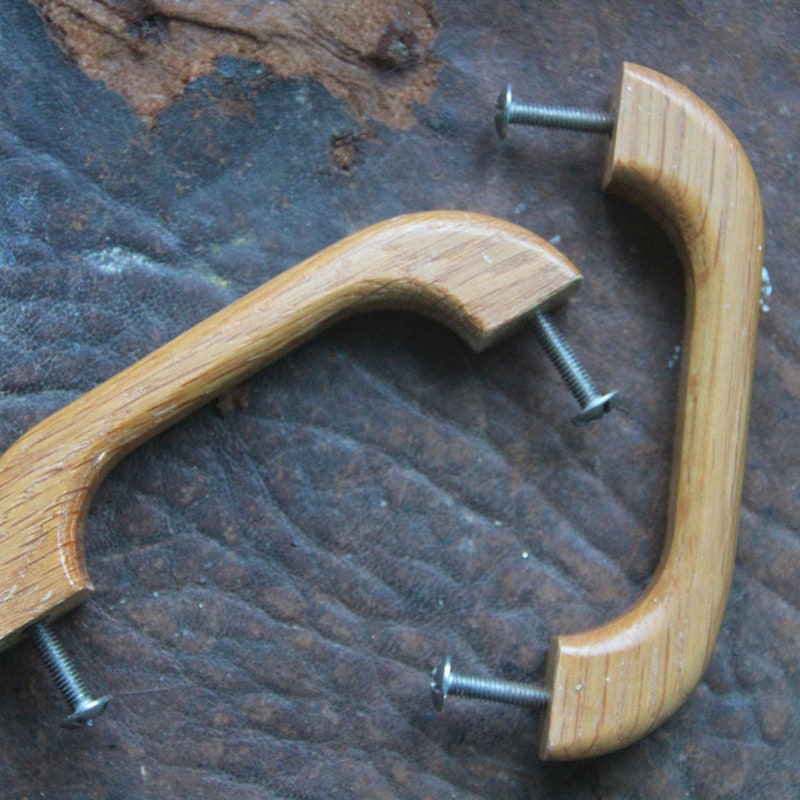 Wood Drawer Pulls - Etsy