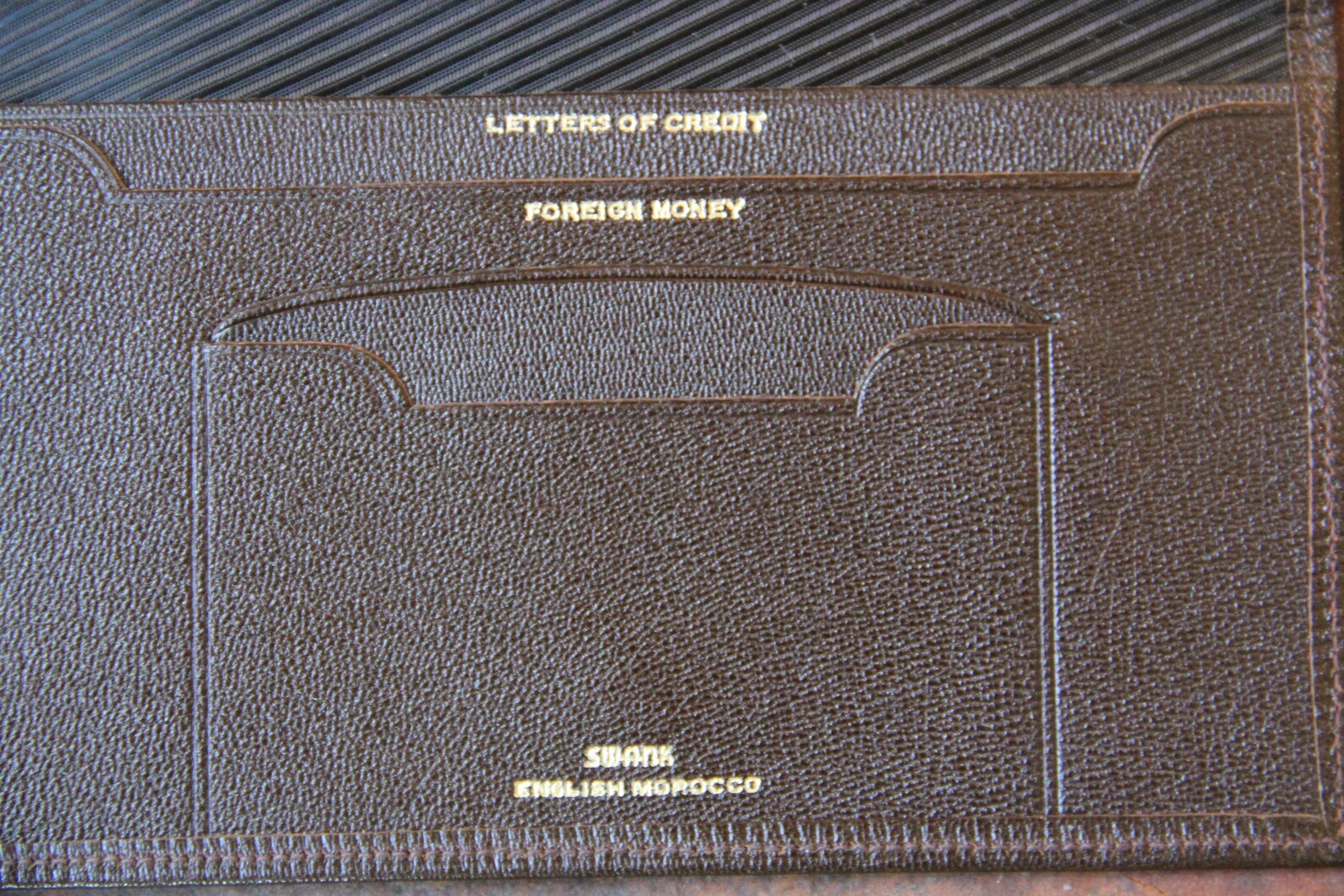 Vintage 1950s Travel Walletvintage SWANK Leather Travel - Etsy