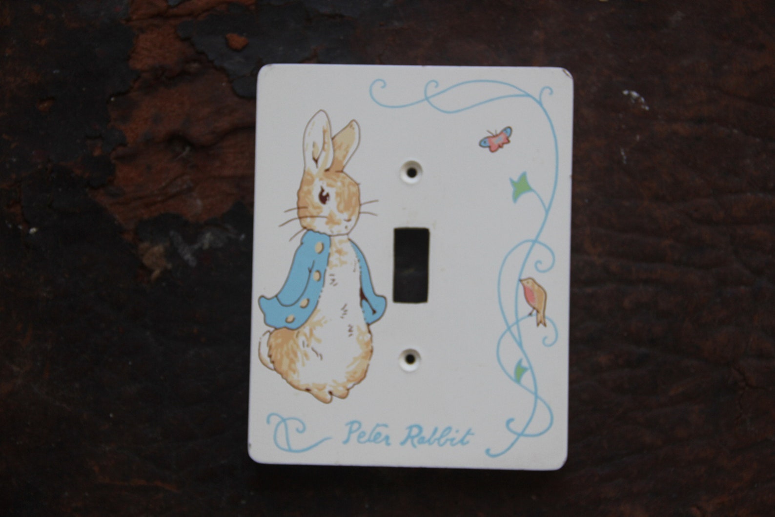Vintage Beatrix Potter Peter Rabbit Single Light Switch Plate - Etsy
