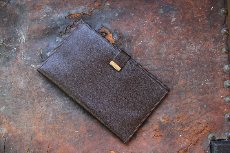Vintage 1950s Travel Walletvintage SWANK Leather Travel - Etsy