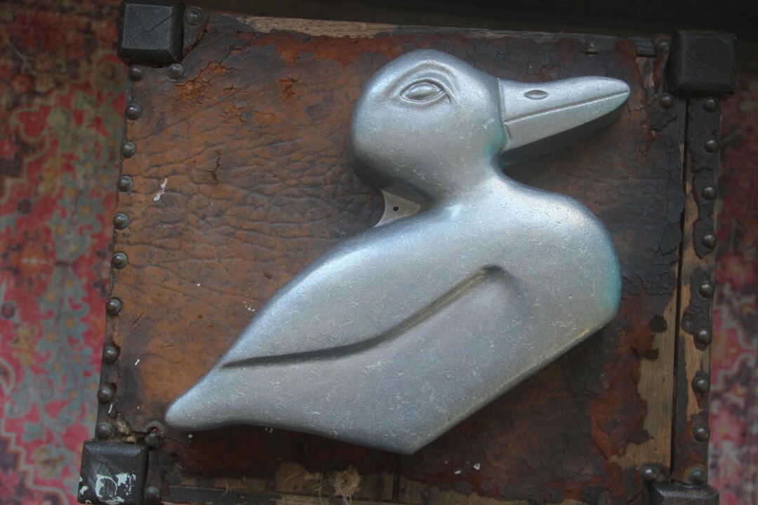 Vintage Cast Aluminum Seagull Mold, Indoor/ Outdoor Wall Plaque ...