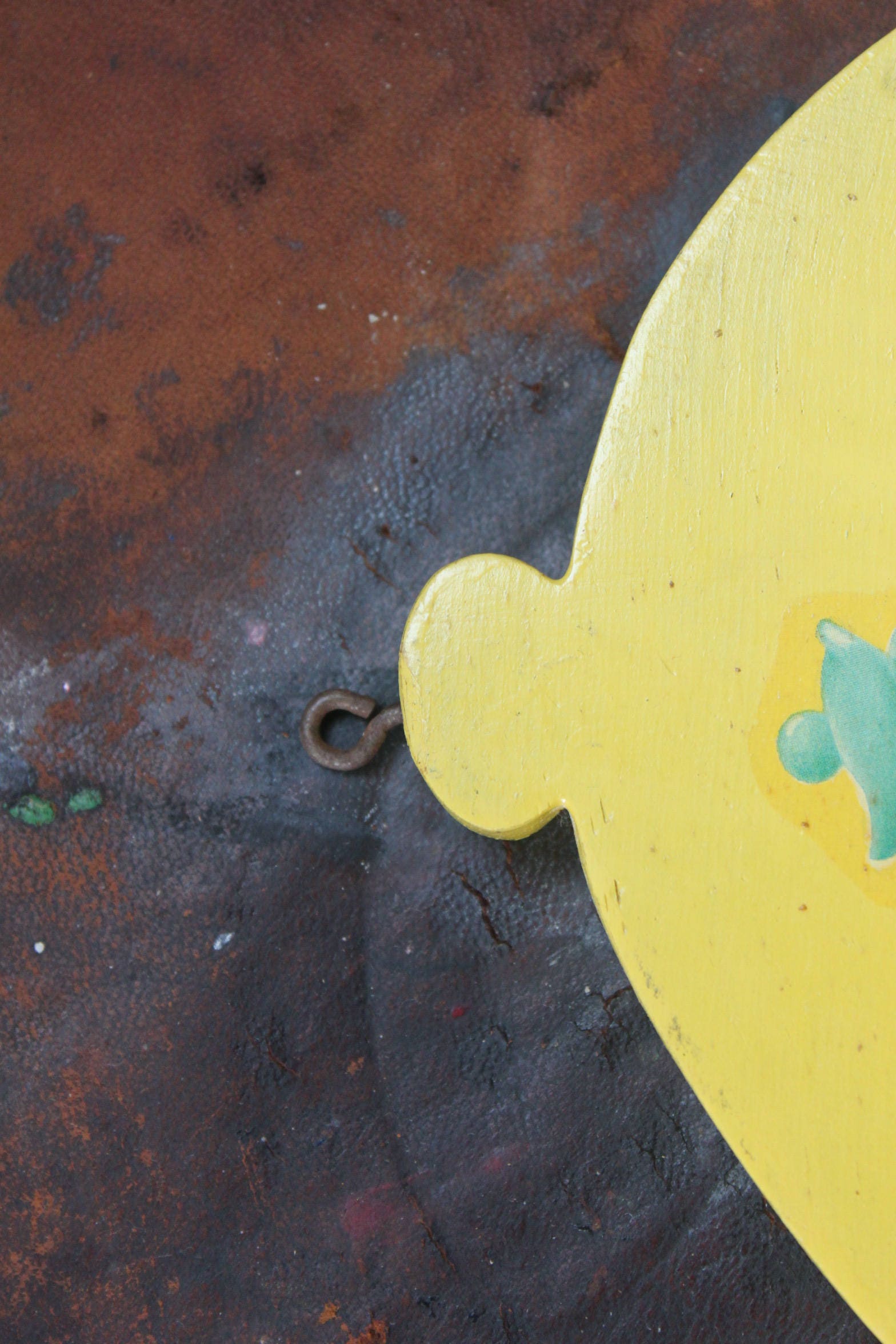 Super cute vintage key rack teapot tea cup holder Vintage | Etsy