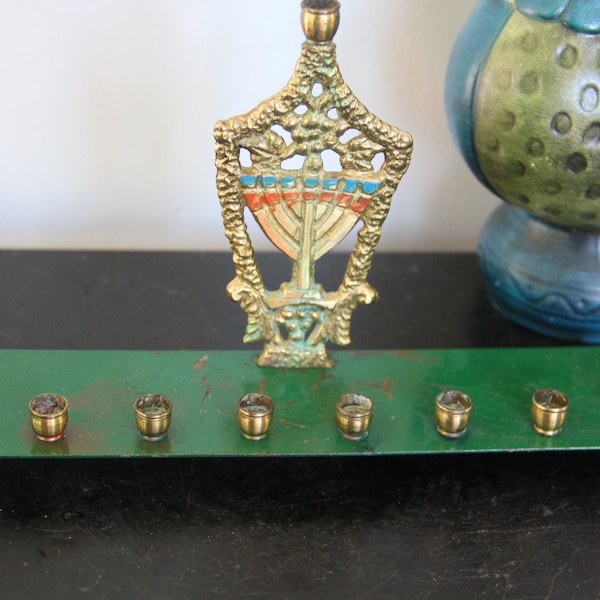 Brass Menorah - Etsy