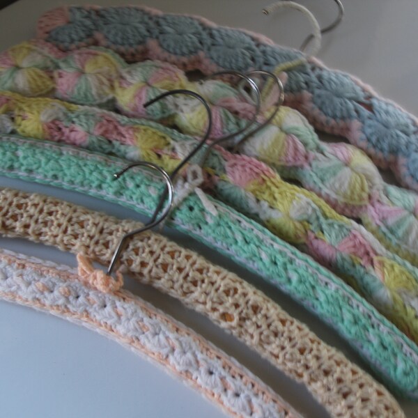 Crochet Hangers - Etsy