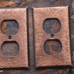 CHOICE! Vintage Copper Outlet Cover or Lightswitch Cover, Vintage ...