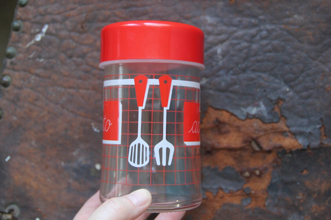 RARE 1980s Kitchen Complete Vintage Cerve Vinegar Glass Jar - Etsy